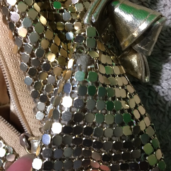 Bags | Gold Small Metal Mesh Purse | Poshmark